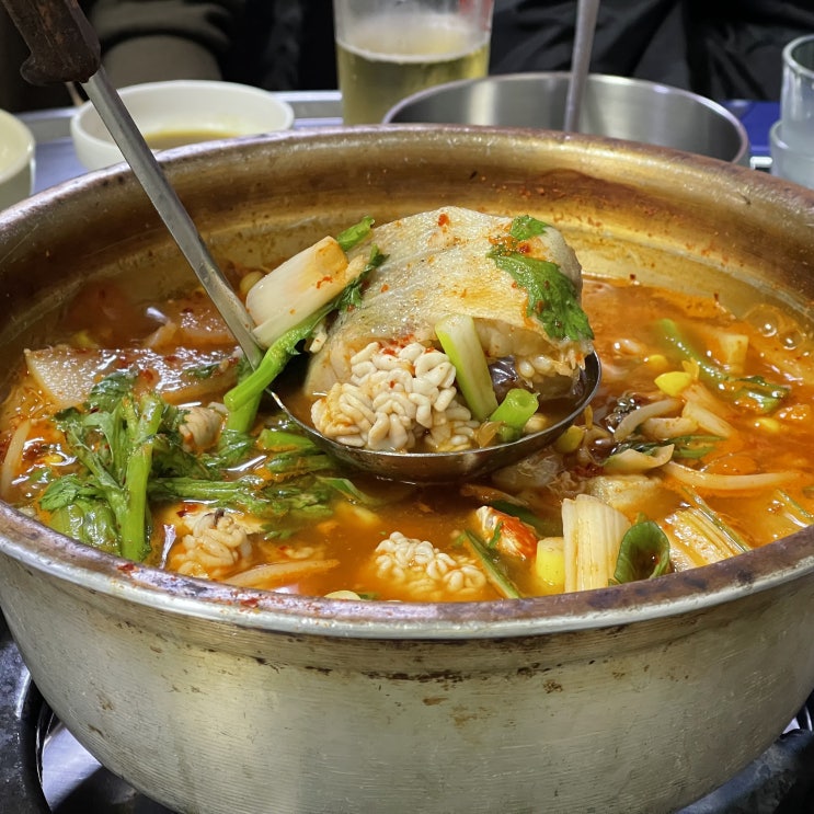 풍납동 식당 가성비 갑 인심 좋은 통큰양푼이찌개 추천동태고니탕 통돼지김치찌개 네이버 블로그