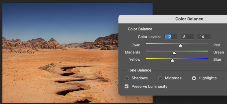 [포토샵] 색조 조절로 자연스럽게 사진 합성하는 3가지 방법 : hue/sat, color balance, luminosity ...