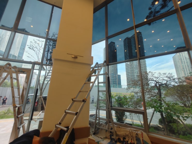 수원 사무실썬팅 건물 유리창문 단열필름 시공 자외선차단썬팅 열차단썬팅 네이버 블로그