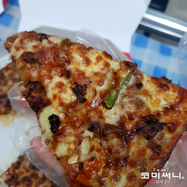 자가제빵 선명희 피자 11 바싹 불고기 피자와 포테이토 피자 웰빙 수제 도우로 속 편한 선명희 피자 네이버 블로그