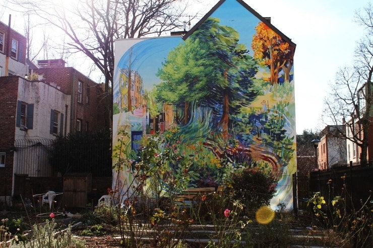 데이비드 귄(David Guinn)의 필라델피아 벽화 : 2-2 : 네이버 블로그