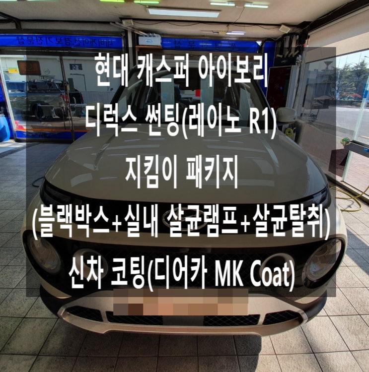 진주 티벡스 현대 캐스퍼 언블리치드 아이보리레이노 프레스토r1지킴이패키지신차코팅디어카mk코트 Tbex 진주신안점