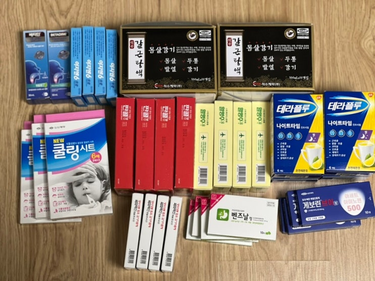 완벽한 코로나 상비약 체크리스트 : 네이버 블로그