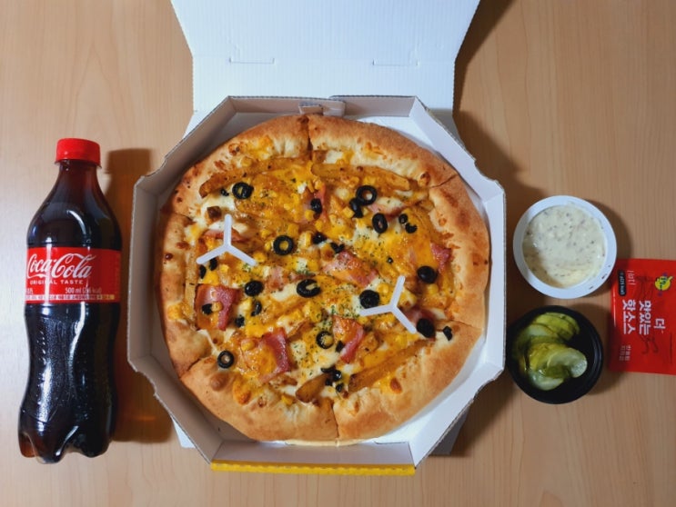 경주 반올림 피자샵 메뉴추천, 치즈후라이 크림치즈, 배민 리뷰 이벤트 참여~! : 네이버 블로그