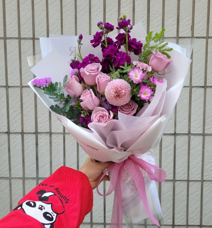 207ㅣ보라색 장미 결혼기념일생일기념일축하도곡동꽃집매봉역꽃집플렛트플라워 네이버 블로그