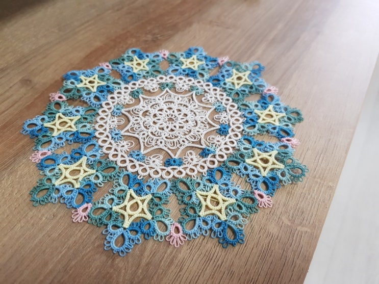 태팅레이스 Tatted treasures Doily4 진행중 : 네이버 블로그