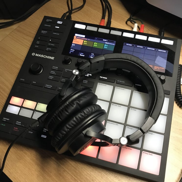 [MACHINE MK3] 머신MK3 사용기 비트메이커 첫"Chopping" : 네이버 블로그