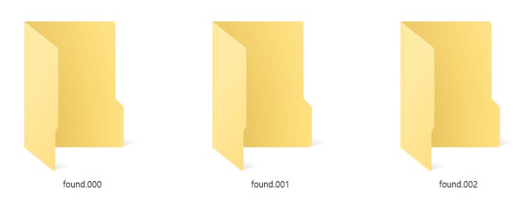 체크디스크 실행후 FOUND 폴더의 .chk 파일의 비밀! : 네이버 블로그