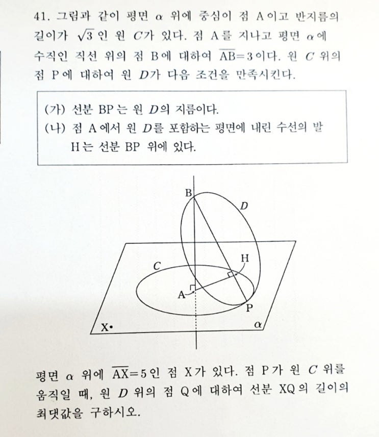 고등기하 수학내신 수학내신자료 수능수학 학습자료추가 해설 강의 기하 공간도형 네이버 블로그