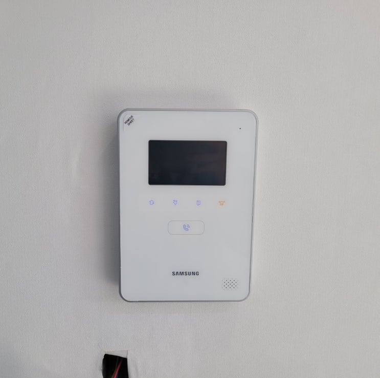 창원시 용원동 녹산코아루아파트 삼성 비디오폰 SHT-3625 설치 후기 : 네이버 블로그