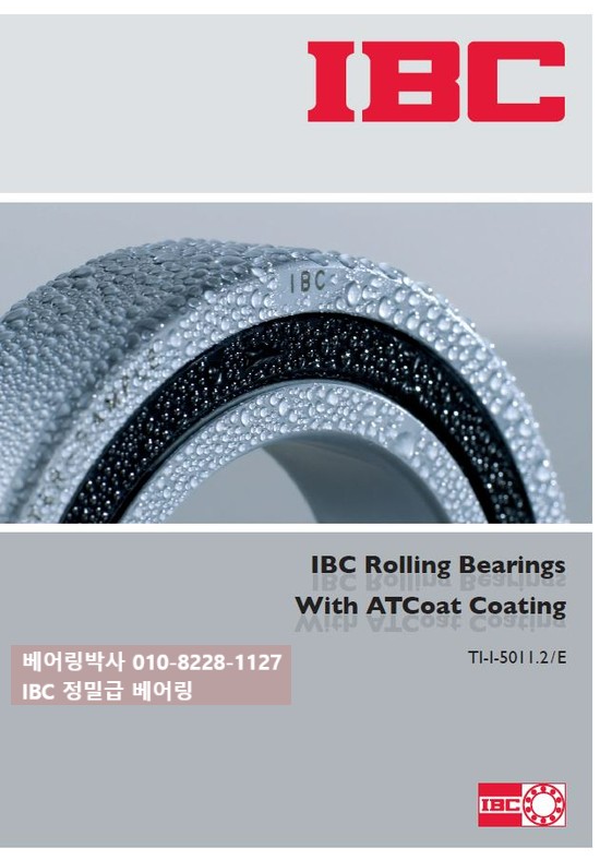IBC BEARING IBC ROLLING BEARING WITH ATCOAT COATING PRECISION LOCKNUTS ...