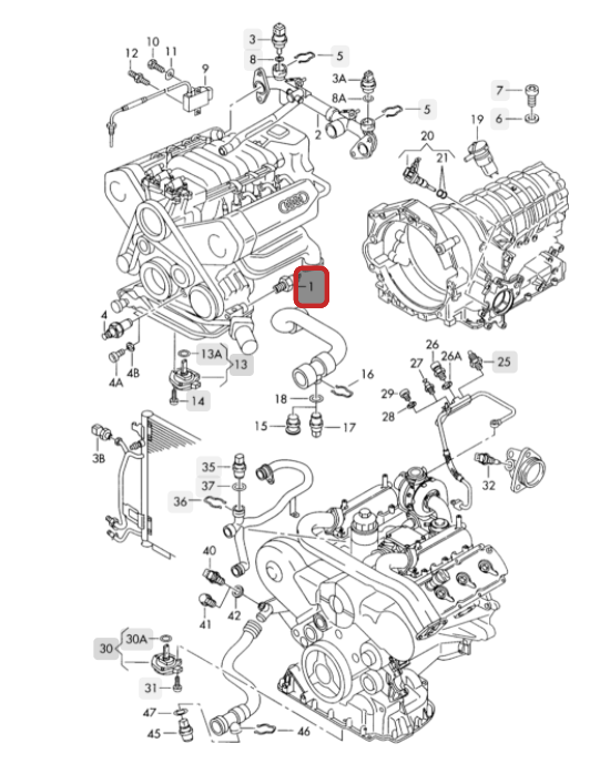 AUDI A6 2.0 / 아우디A6 오일압력스위치 / Oil pressure switch : 네이버 블로그