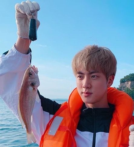[BTS 방탄소년단 진] JIN Really Loves Fishing : 네이버 블로그