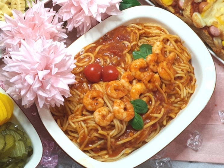 마늘양파스파게티 간단하게 아이들과 홈파티 즐기기 프레스코 오뚜기 : 네이버 블로그