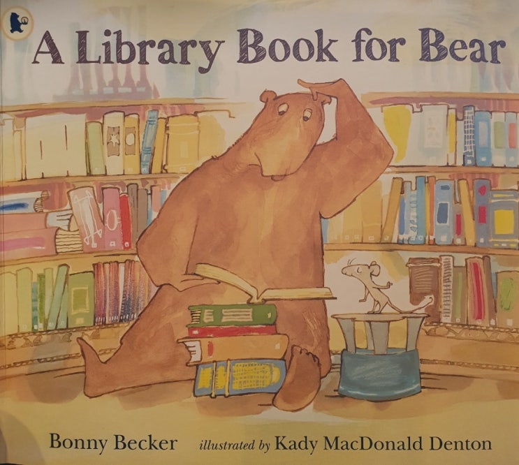 A library book for bear Bonny Becker : 네이버 블로그