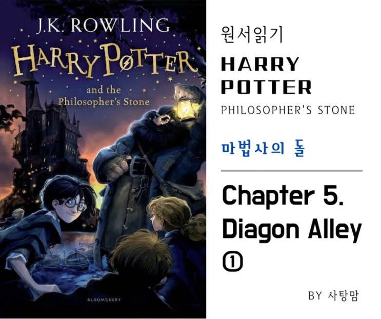 [원서 | 해리포터와 마법사의 돌] Chapter 5. Diagon Alley ① 단어표현정리 : 네이버 블로그