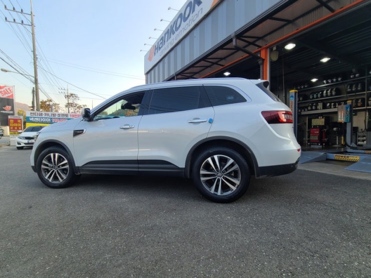 QM6 225/60R18 한국타이어 다이나프로HL3 원주타이어할인매장 한국타이어관설점 : 네이버 블로그