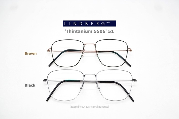 LINDBERG Thintanium '5506' 51, 라인안경 건대점 : 네이버 블로그