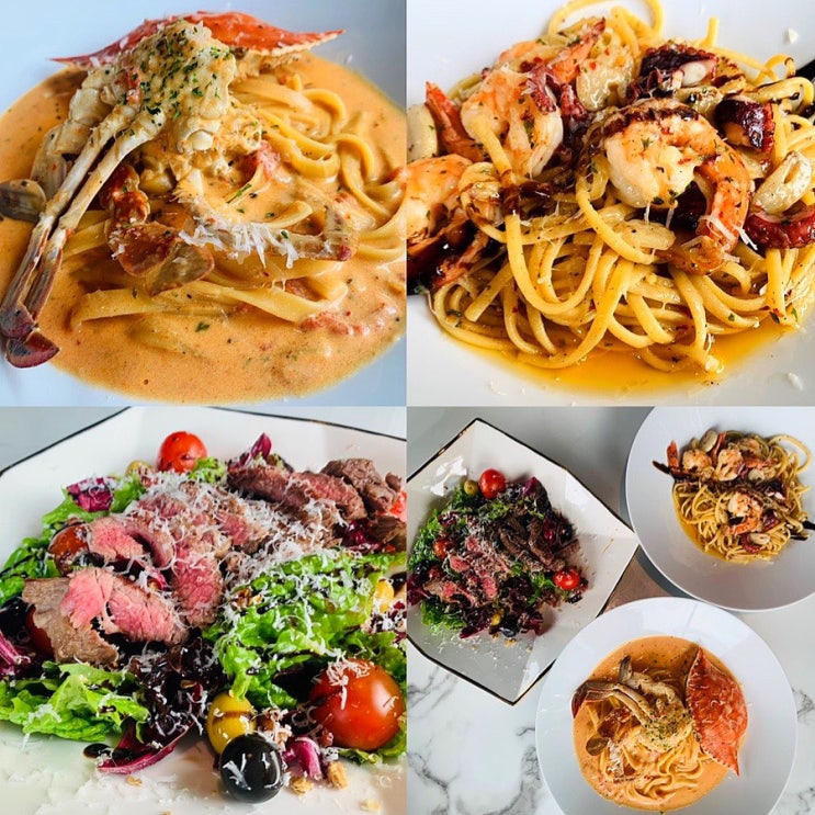 [서울 연남동 레스토랑 맛집, 추천] - 미장플라쎄(파스타&샐러드가 맛있는 곳) : 네이버 블로그