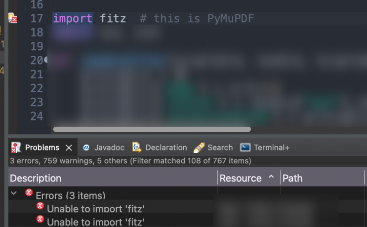 파이썬 Parser용 모듈: PyMuPDF 1.16.3 삽질 끝에 설치하기 : 네이버 블로그