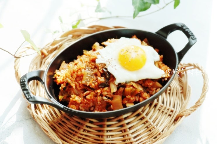 백종원 김치볶음밥 레시피 참치김치볶음밥 참치캔 요리 네이버 블로그