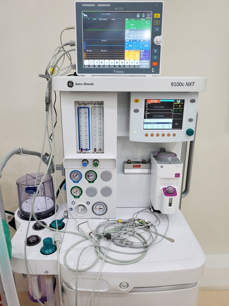 호흡마취기 (GE 9100c NXT) : 네이버 블로그