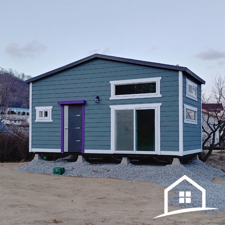 꼼꼼한 소비자의 센스있는 선택? 10평농막 충북음성 농막 배송설치 후기! : 네이버 블로그