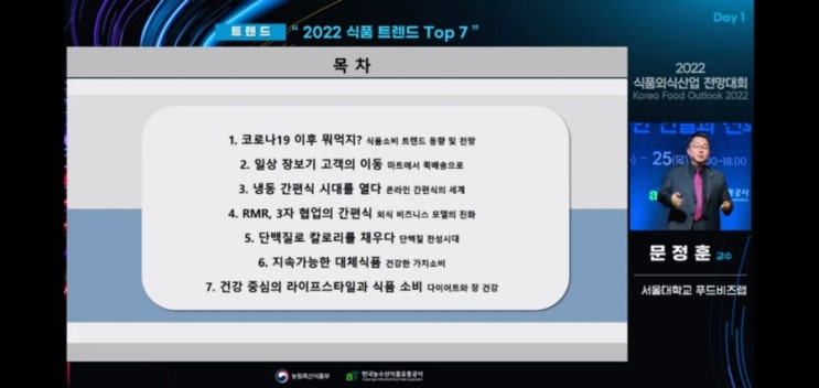 2022년 식품소비 트렌드 TOP7 : 네이버 블로그