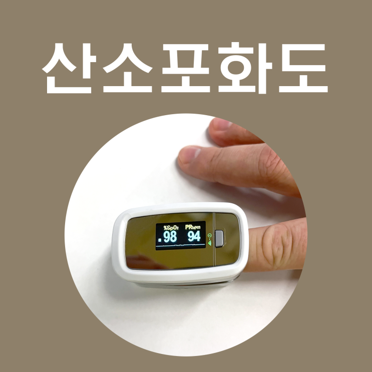 산소포화도 측정기 정상범위 숨쉬기가 힘들어요 호흡곤란 숨이차는 증상 산소요법 가정용 산소호흡기 휴대용 산소캔 뇌산소부족 신생아