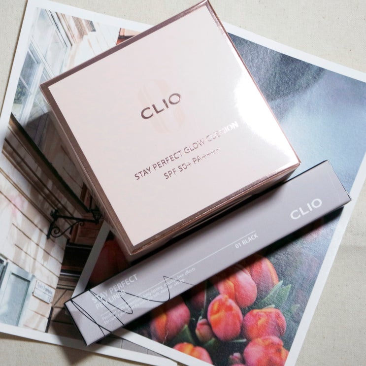 [CLIO] 클리오 스테이 퍼펙트 광채 쿠션 & 스테이 퍼펙트 펜라이너 : 네이버 블로그