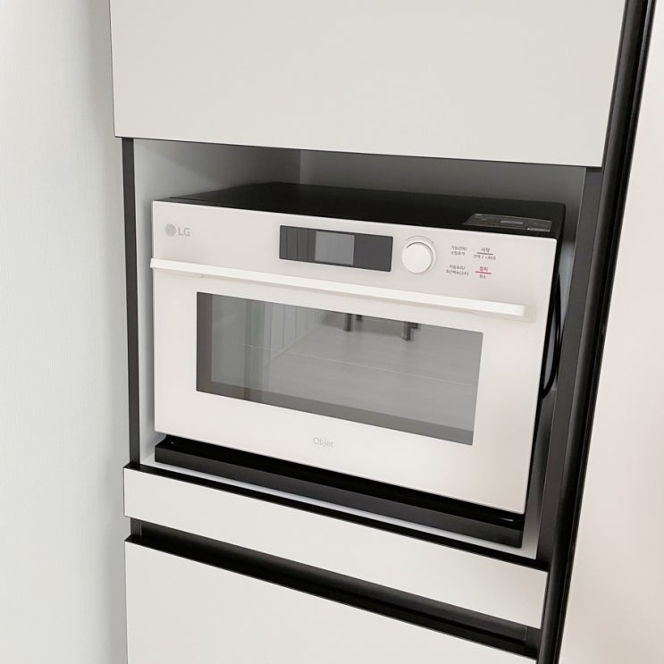 [신혼가전] LG 오브제 광파오븐 ML32EW1 사용후기, 장점과 단점 : 네이버 블로그