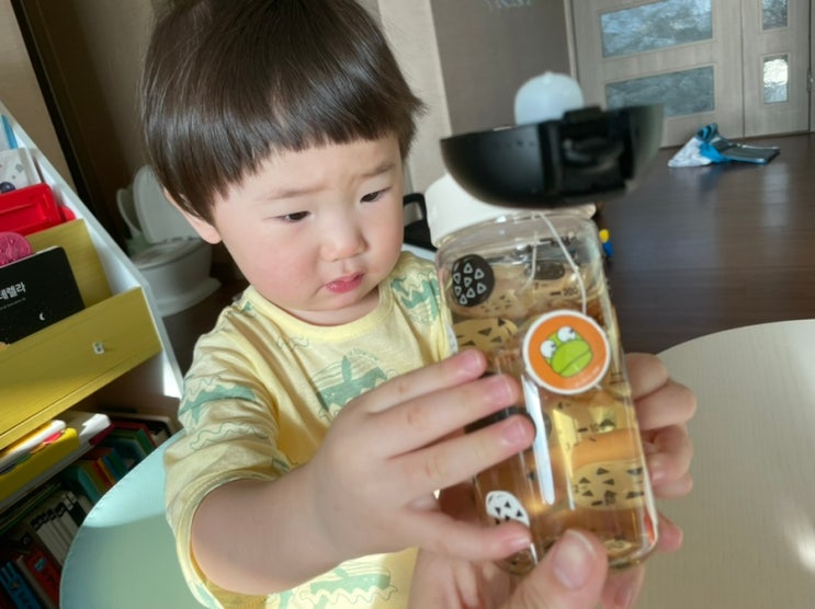아기 배도라지차 뽀로로차차하우스 잘 마신다 네이버 블로그