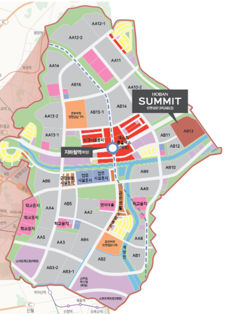 인천 검단신도시 AB13블록 호반써밋Ⅲ 민간사전청약 : 네이버 블로그