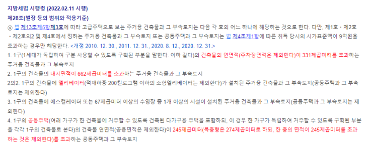 고급주택별장 중과세금 취득세재산세종합부동산세양도소득세 네이버 블로그