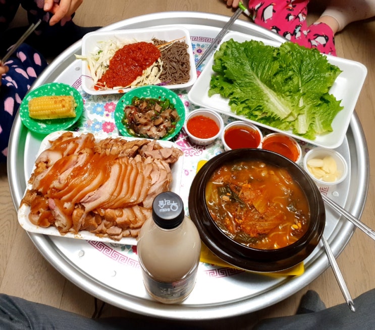 막걸리 한상 8 정서진중앙시장 고려왕족발 등등등 네이버 블로그