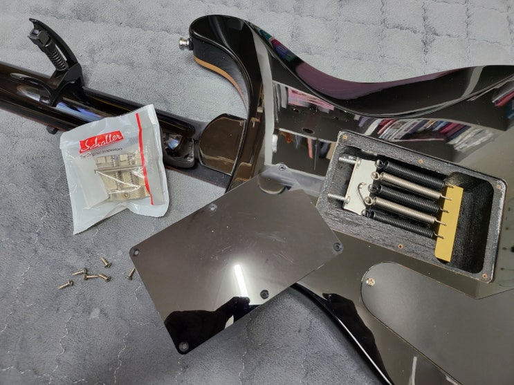 플로이드 로즈 풀셋업 - 06 쉘러 Sure Claw 설치 : 네이버 블로그