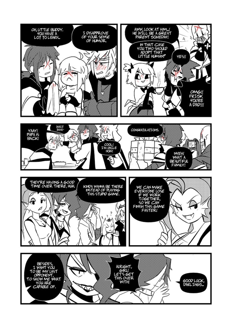 X-tale x 에픽테일 합작만화 4 : 네이버 블로그