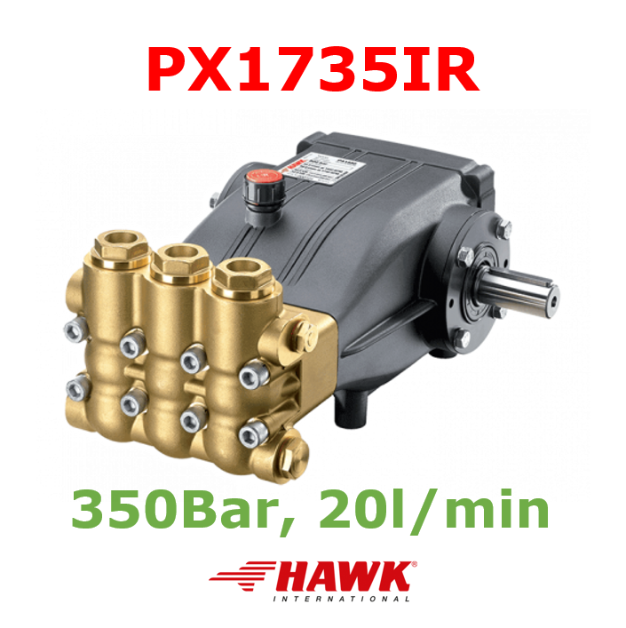 [우림상사 HAWKPUMP 호크펌프]PX1735 - 350Bar, 20l/min 고압펌프, 플런저펌프, 고압세척기펌프 : 네이버 블로그