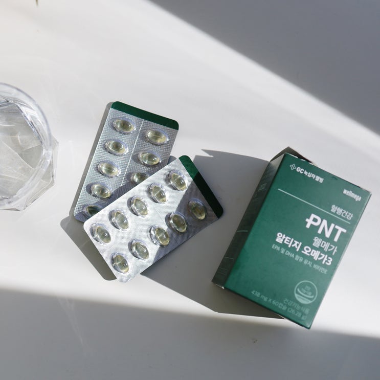 Gc녹십자웰빙 Pnt 피엔티 웰메가 알티지 오메가3로 혈행건강 챙겨봐요 네이버 블로그