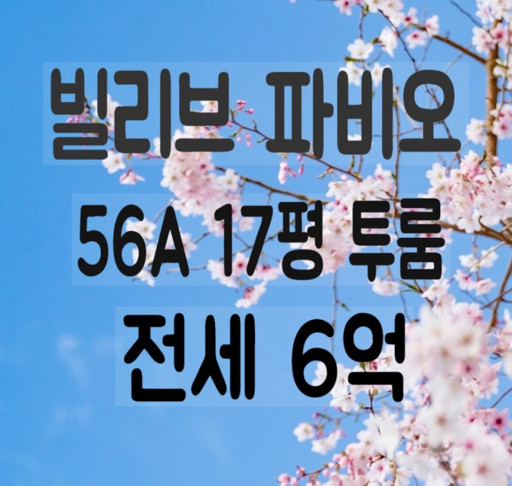 수서역세권 자곡동 오피스텔 투룸 전세 56A복층 빌리브 파비오더까사 : 네이버 블로그