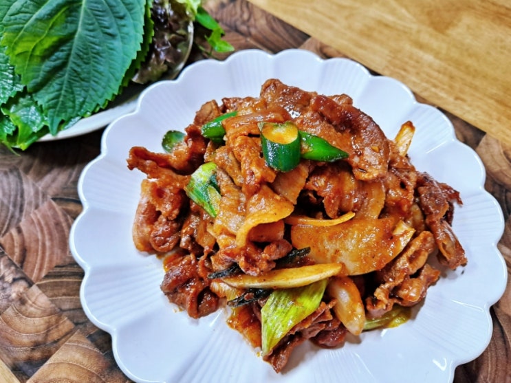 류수영 제육볶음 레시피 편스토랑 류수영 갈배제육볶음 만드는 법 네이버 블로그