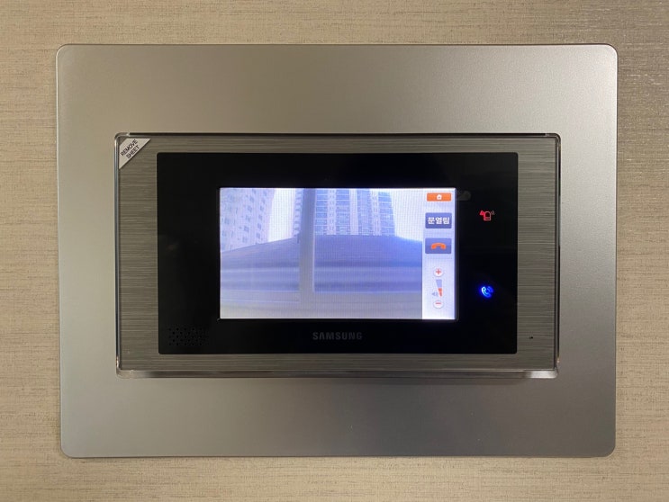 길음 뉴타운 경남아너스빌 비디오폰(SHT-3527) : 네이버 블로그