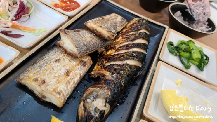 위례 아이랑 먹기 좋은 생선구이 전문점 집나간고등어 네이버 블로그