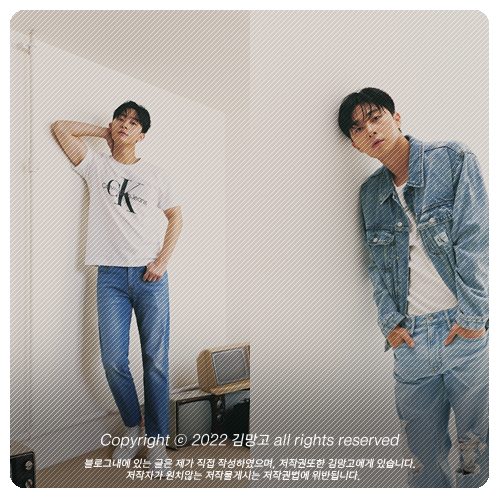 박서준 캠페인 화보 봄 코디 알아봄 남자 청바지 청자켓과 티셔츠 맨투맨 브랜드 캘빈클라인 진 네이버 블로그