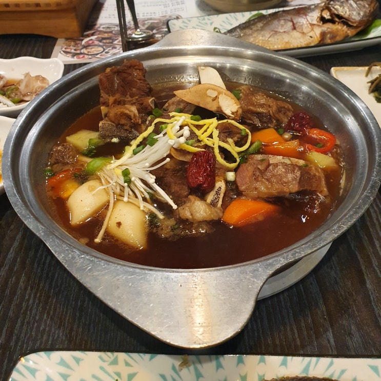 송도 한식당 다양한 반찬의 향연 청담 보리굴비갈비찜한상 후기 네이버 블로그