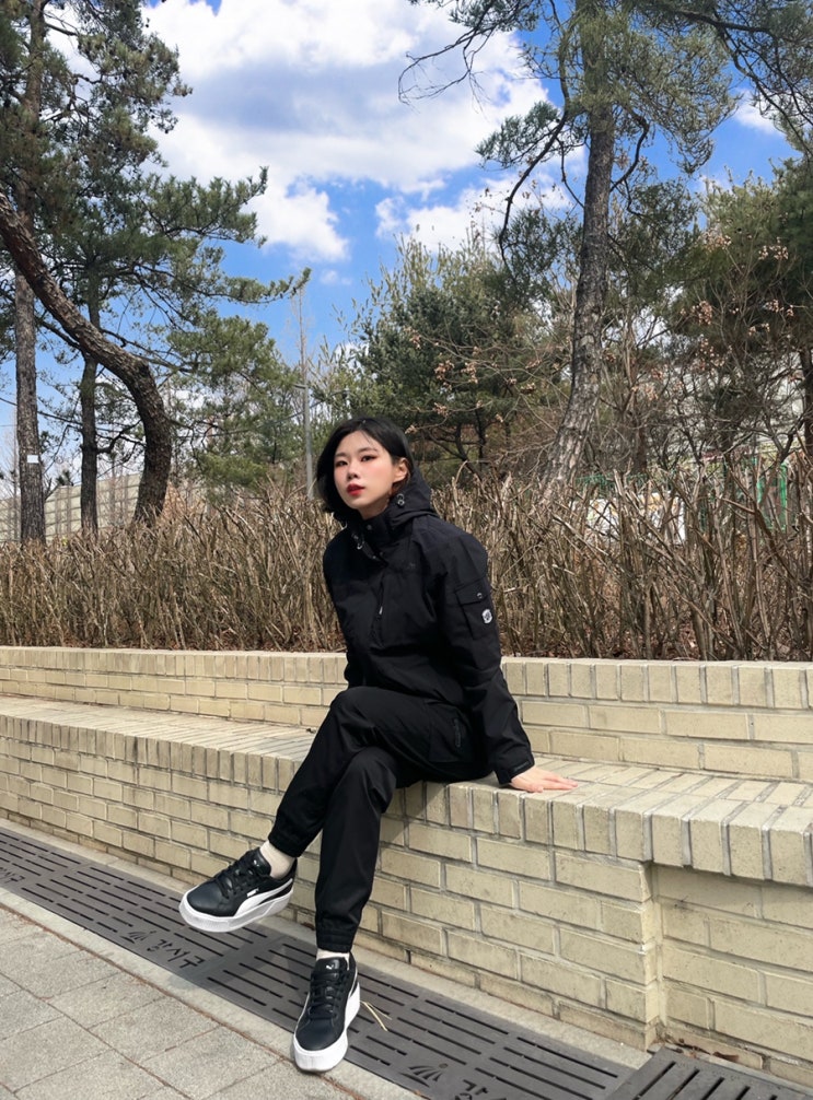 등산패션 디스커버리 숏마운틴쿡 여성 바람막이 네이버 블로그