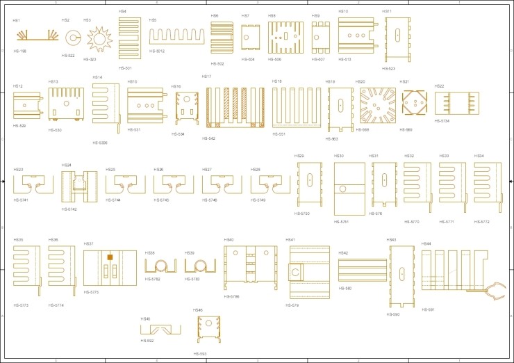 Capture Library) OrCAD HeatSink (방열판) Symbol : 네이버 블로그