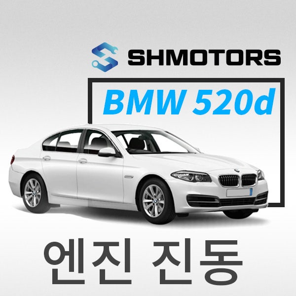 Sh모터스 양평점 엔진이 떨리는 진동증상의 원인은 Bmw 520d 엔진마운트 미션마운트 미미교체 영등포외제차전문 종합정비