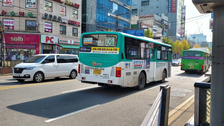 화영운수 101번 1163호 NEW BS090 디젤 2015년 : 네이버 블로그