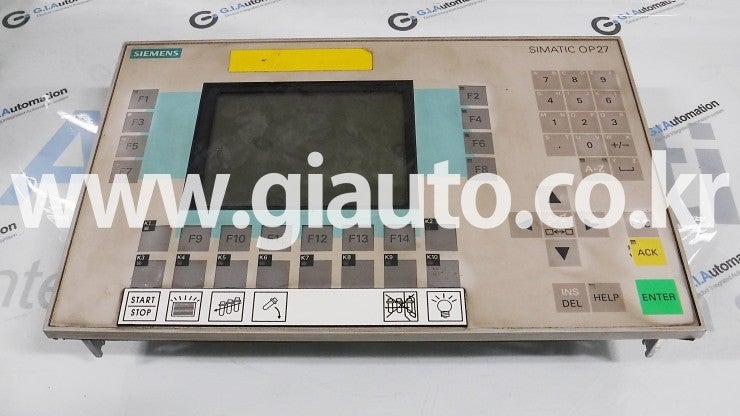 SIEMENS, 지멘스, Operator Panel OP27 Mono, 6AV3627-1JK00-0AX0, 76615651 ...
